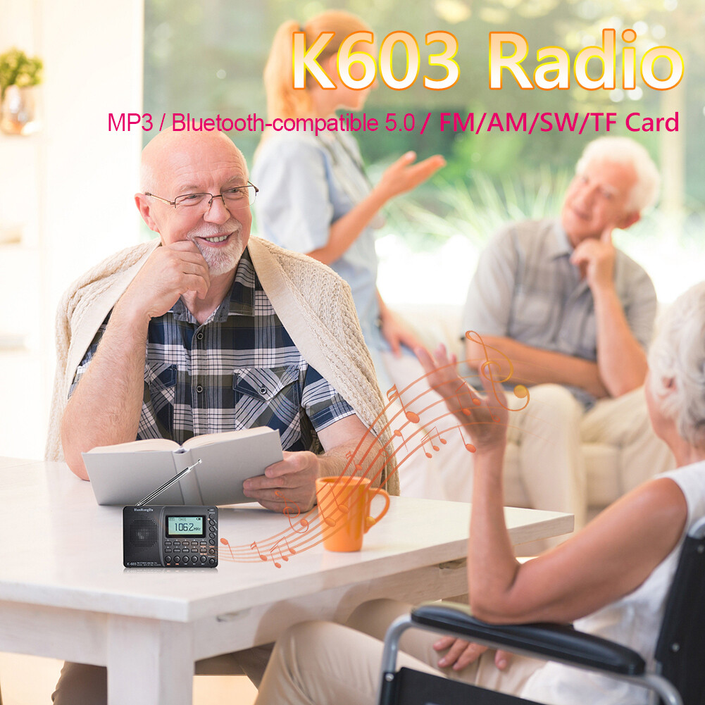 Multi Band Digital Radio Stereo MP3 Player Speaker Portable LCD Display ...