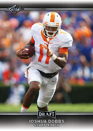 Joshua Dobbs 25 count 2017 Leaf Draft Football Rookies Mint Minnesota ...