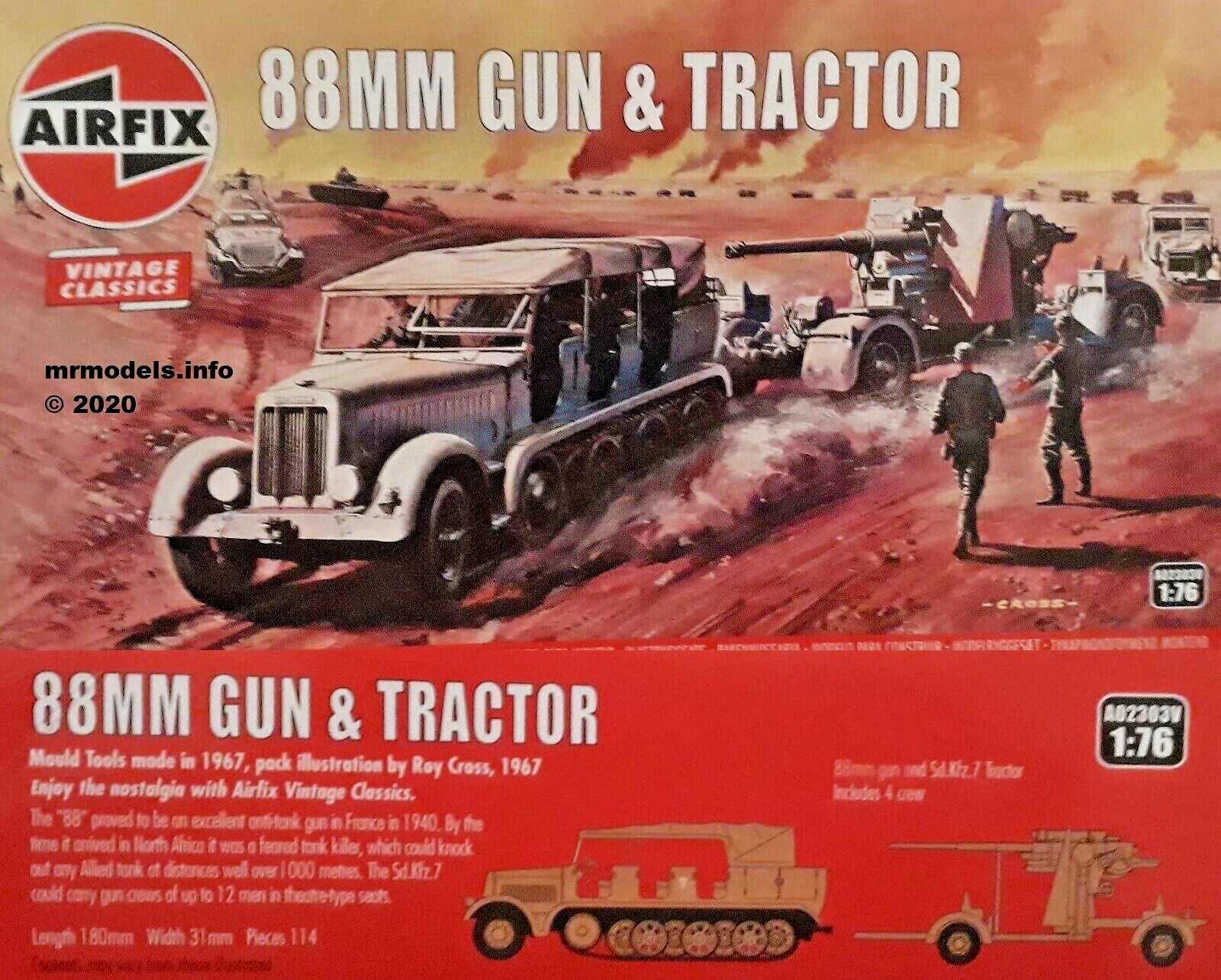 Airfix 1/76 Military Vehicle Tank New Plastic Model Kit 1 76 1/72 1 72 ...