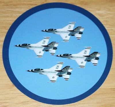 USAF US Air Force Thunderbirds Aerial Display Team F-16 Sticker | eBay