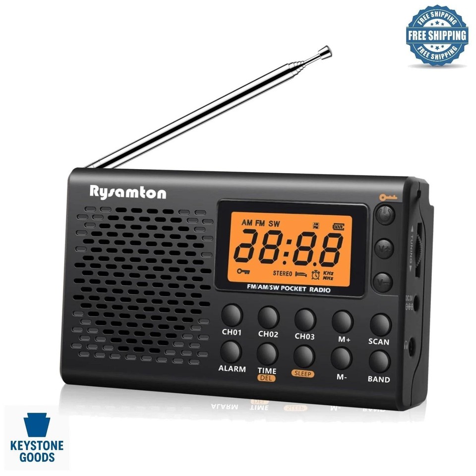 Portable Multi-band Am/fm/shortwav wbr/ e Radio with Digital Display ...