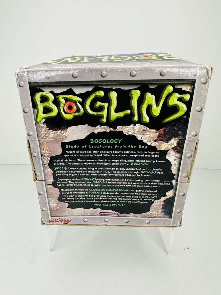 Vintage Action Boglins Mr Mucus In Box Gross Out Monster Toy | eBay