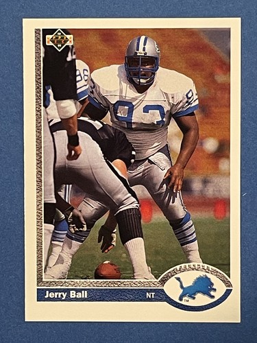 Jerry Ball 1991 Upper Deck Base #303 Detroit Lions | eBay