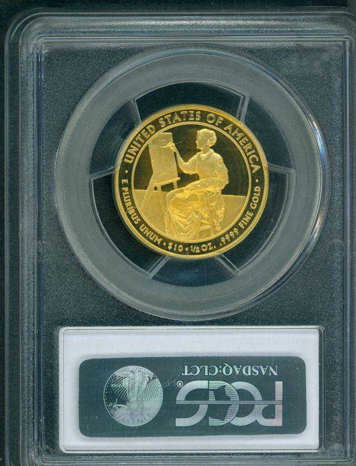 2011-W $10 PROOF GOLD Lucretia Garfield FIRST SPOUSE PCGS PR70 PF70 PR ...