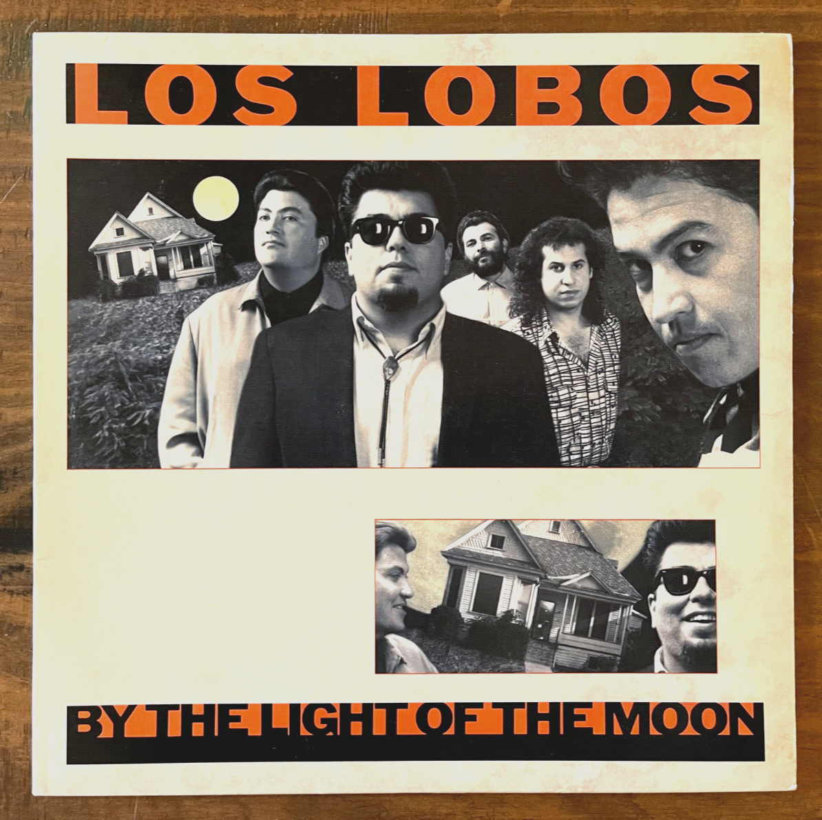 Los Lobos By The Light Of The Moon LP 1987 Slash Warner Bros 1-25523, w ...