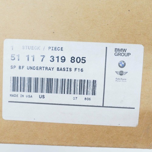 BMW X6 F16 FRONT BUMPER COVER TRIM 51117319805 7319805 2016 15-18 NO🇺🇸 ...