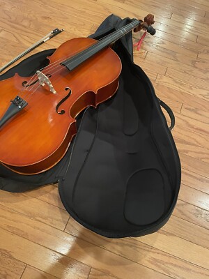 Cecilio 4/4CCO-100 Cello with Soft Case, Full-size - Natural ...