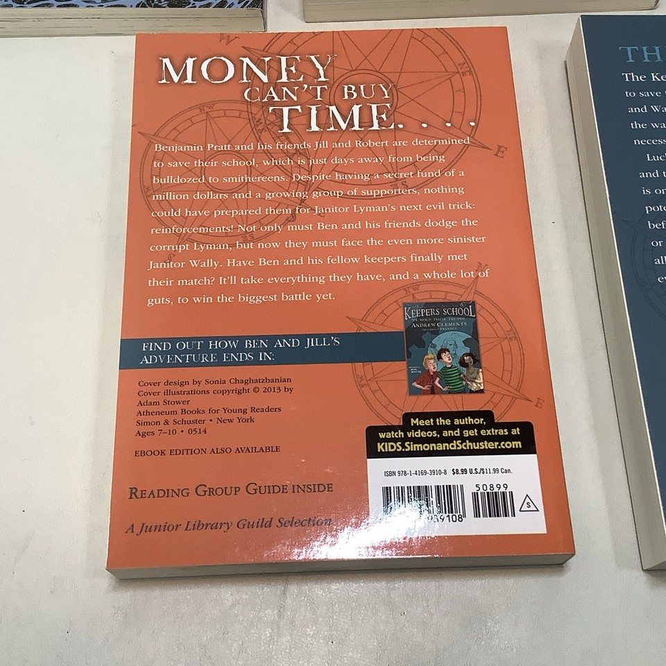 Benjamin Pratt & Keepers of School Collection by Andrew Clements Box ...