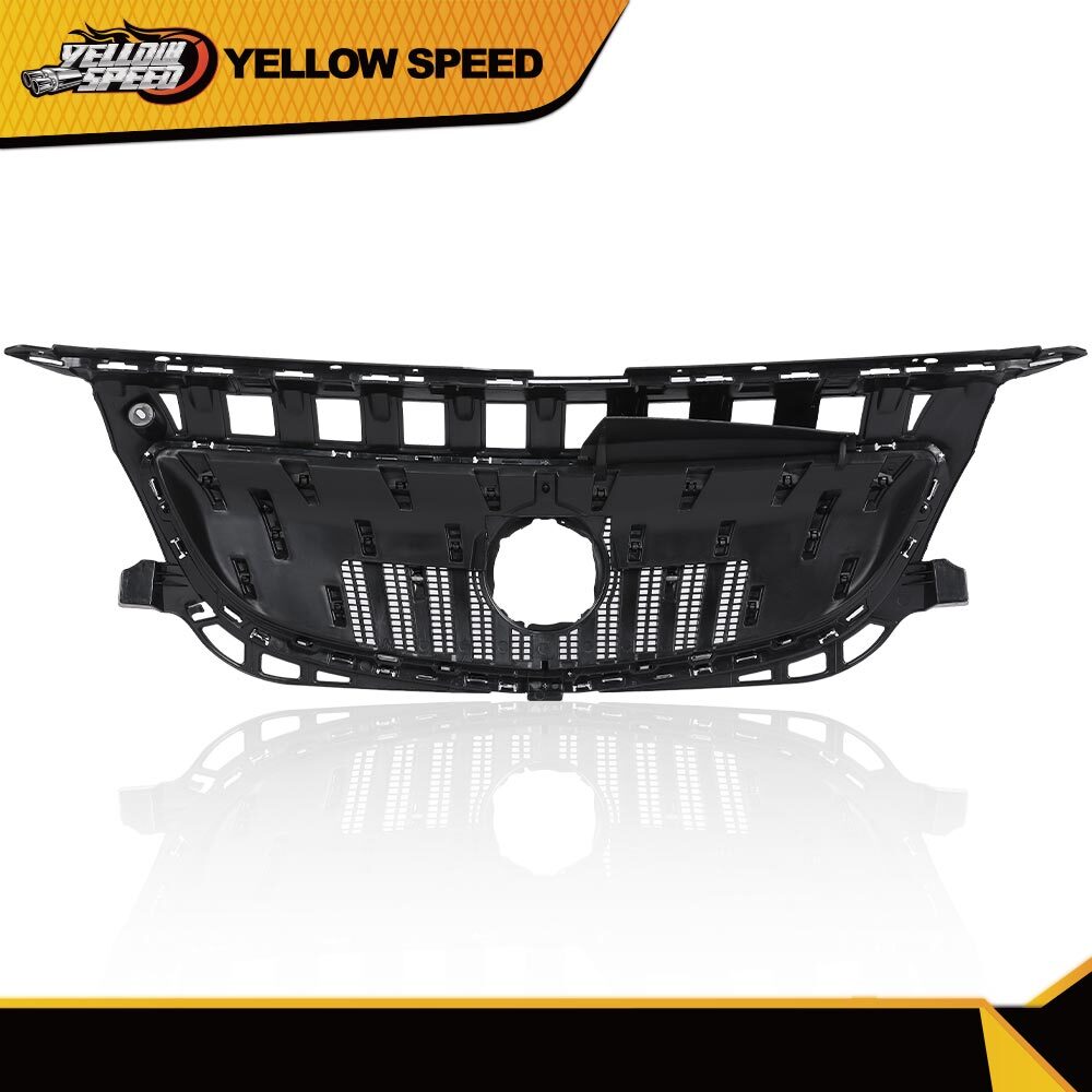 Fit For Buick Regal 2014-2016 Front Upper Bumper Chrome Radiator Grille ...