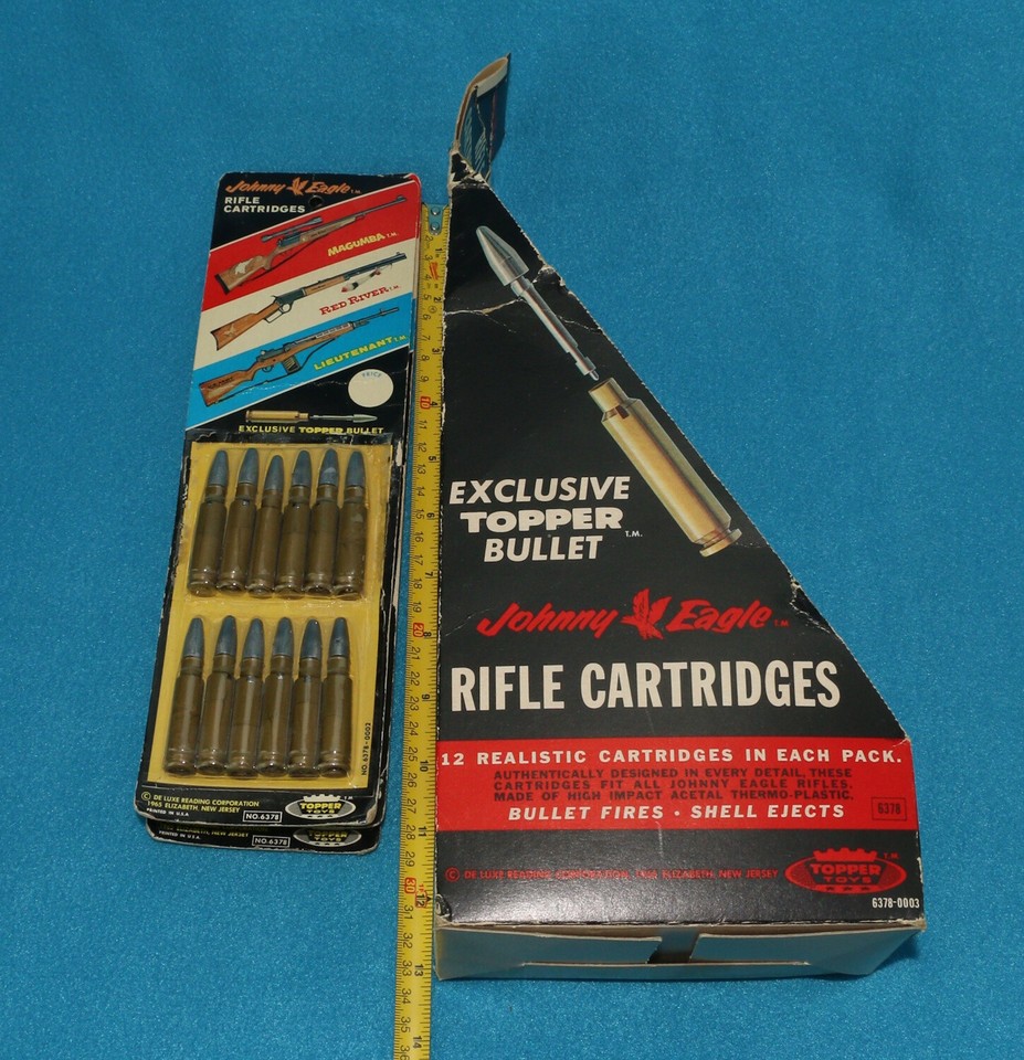 Topper Johnny Eagle 1965 Rifle Cartridges Magumba Lieutenant Red River ...