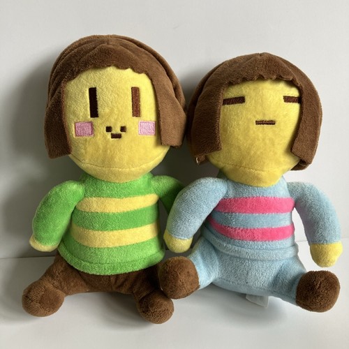 Undertale Plush Set UNOFFICIAL Frisk & Chara (aka Fallen Humans) | eBay