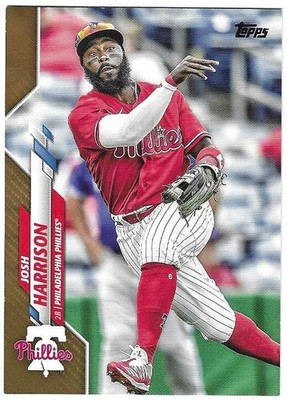 Josh Harrison 2020 TOPPS MLB UPDATE GOLD BORDER PARALLEL CARD #U-86 ...