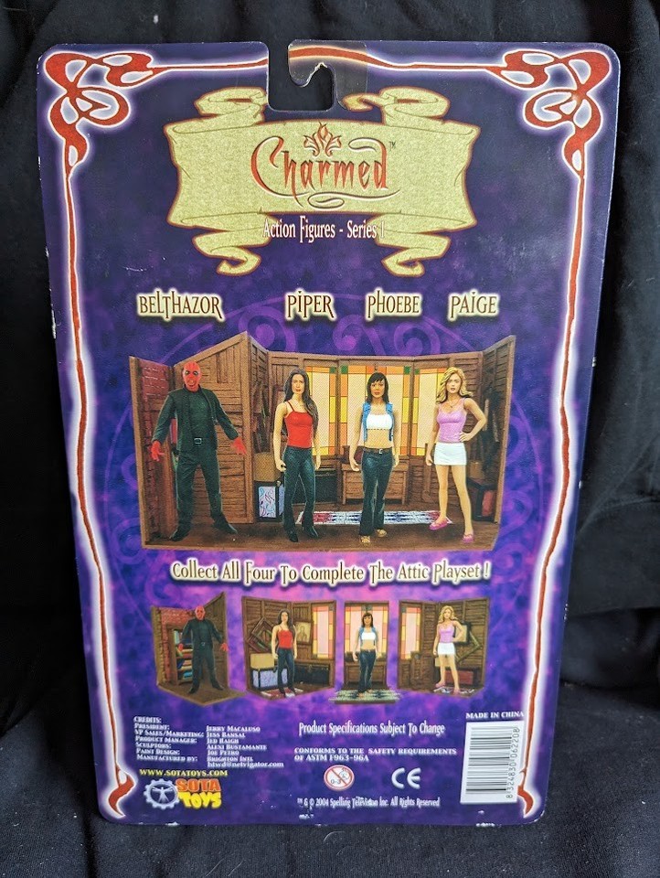 New Sealed Charmed Phoebe White Top Series 1 Sota Toys Alyssa Milano ...