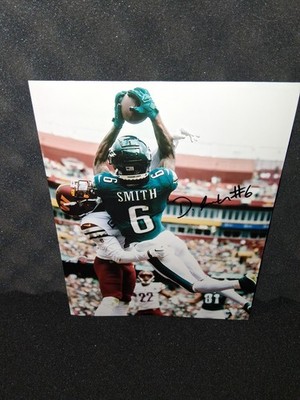 Devonta Smith Autographed 8x10 Photo & COA Philadelphia Eagles | eBay