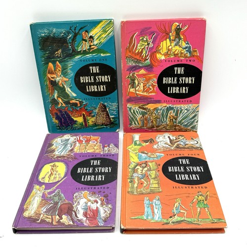 The Bible Story Library Illustrated Children's Book Set 1-8 Complete ...