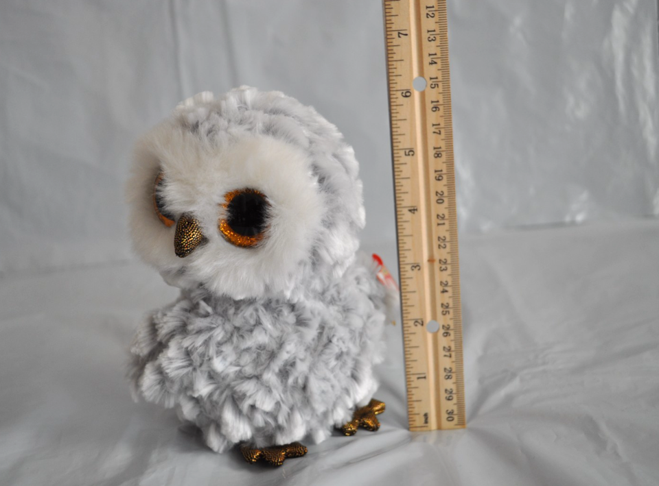 TY Beanie Boos Owlette Owl Glitter Eyes 6" Plush Stuffed Toy with Tags ...