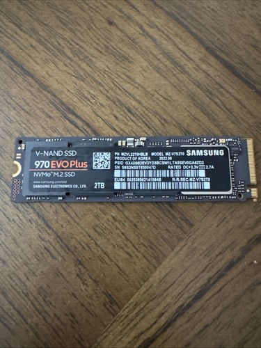Samsung 970 EVO Plus NVMe M.2 2TB Internal Solid State Drive (MZ-V7S2T0B/AM) 887276303765| eBay