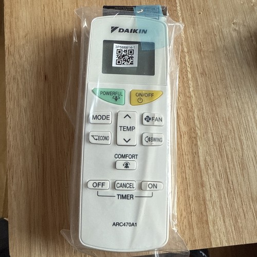 Daikin ARC470A1 infrared controller air con Remote controller Daikin ...