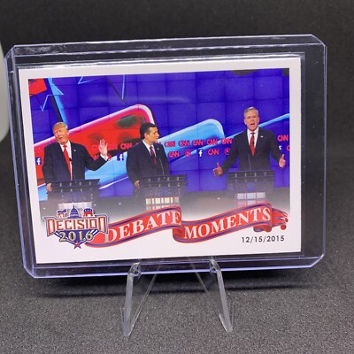 Decision 2016 #72 - Donald Trump - CNN Debate 12/15/2015 | eBay