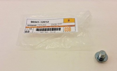 LEXUS / TOYOTA OIL DRAIN PLUG 90341-12012 | eBay