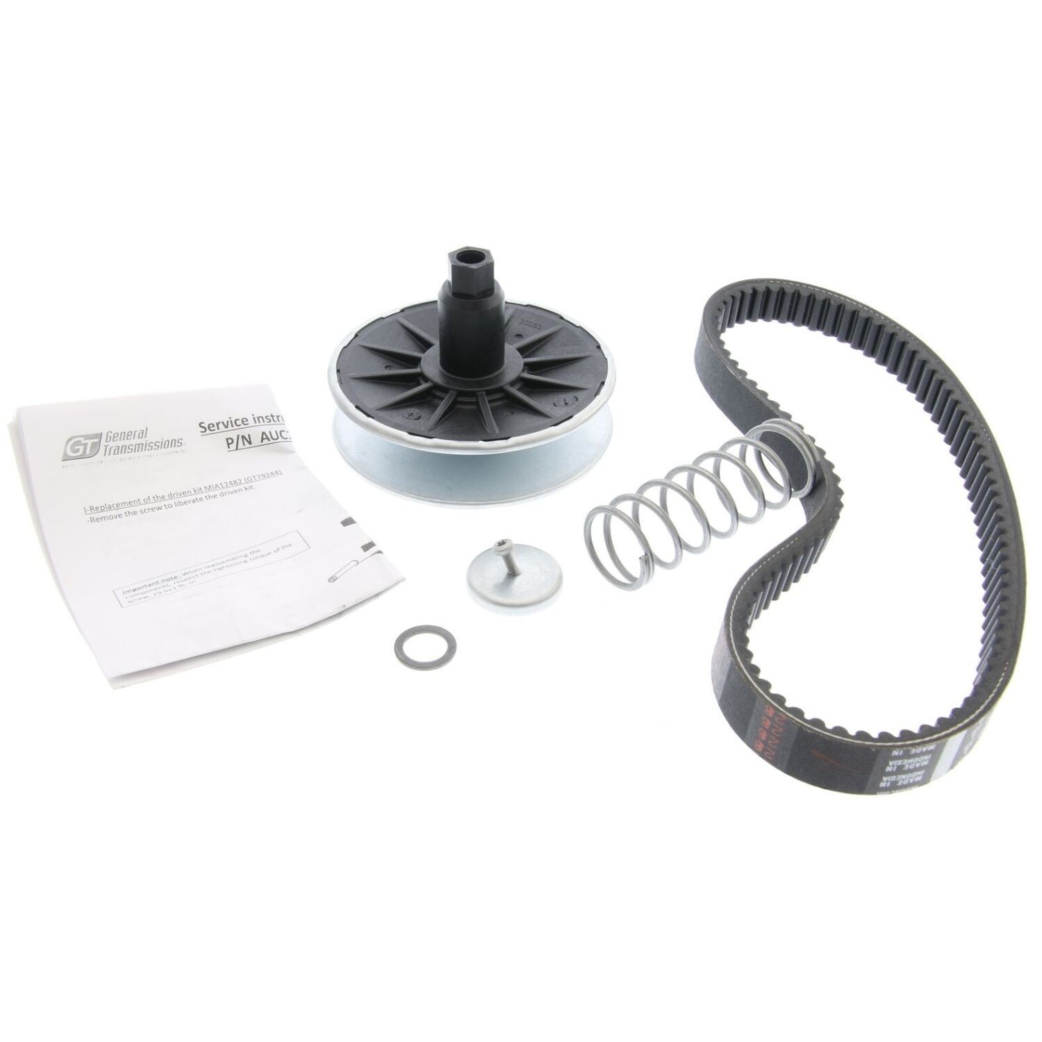 GT79244 Driven Pulley Kit Replaces John Deere MIA12482 Fits D105 X105 ...