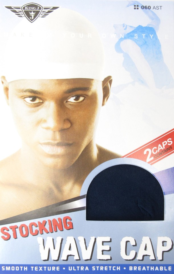 Men's Stocking Wave Cap Sports HeadWrap Pack of 2 Caps Breathable Ultra ...