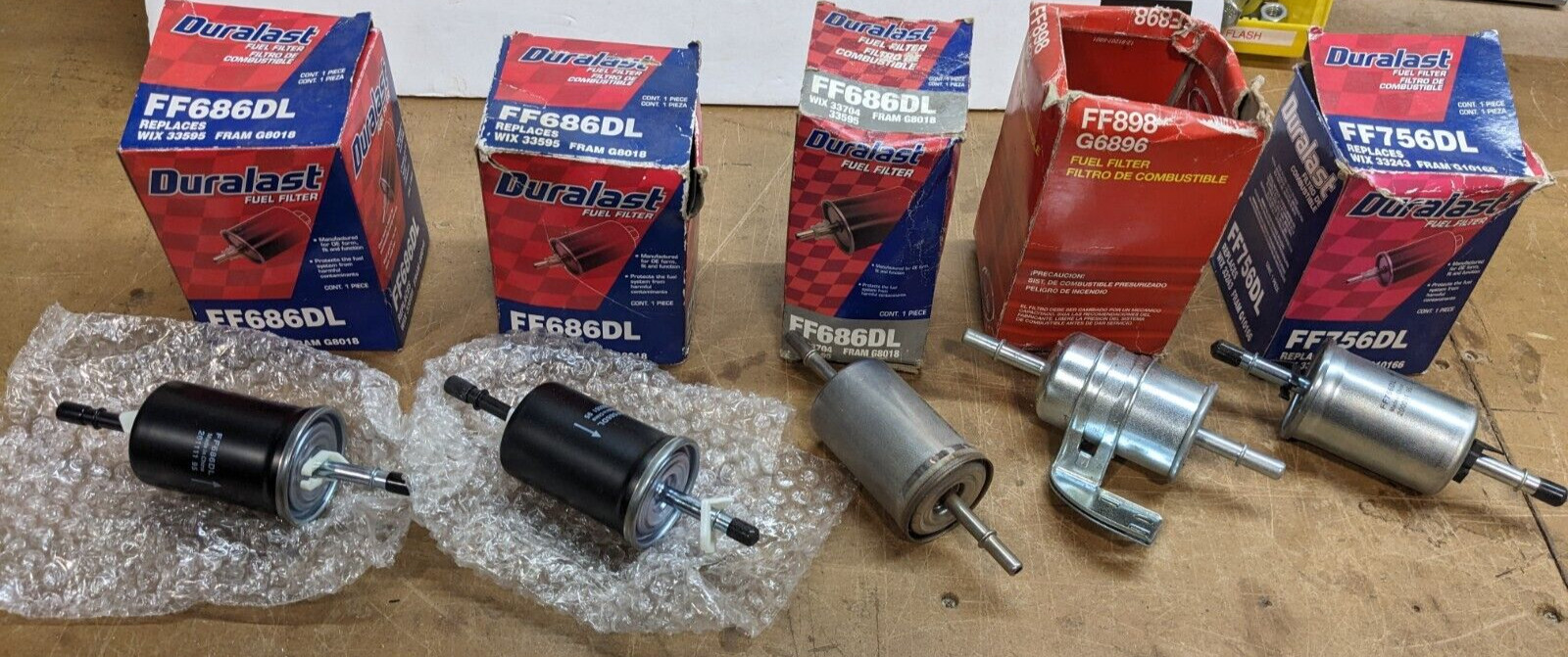 DURALAST FF686DL - Cross reference fuel filters