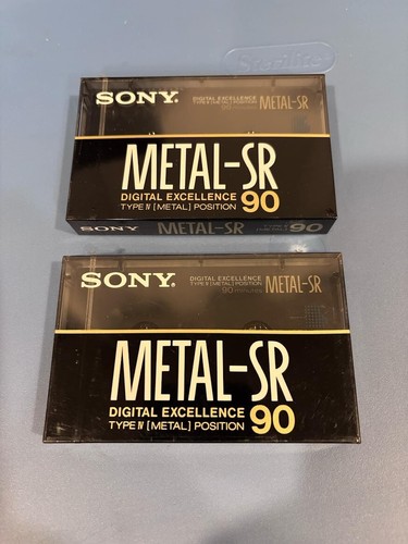 SONY Metal-SR Type IV 90 Min (2 ps) Audio Cassettes | eBay