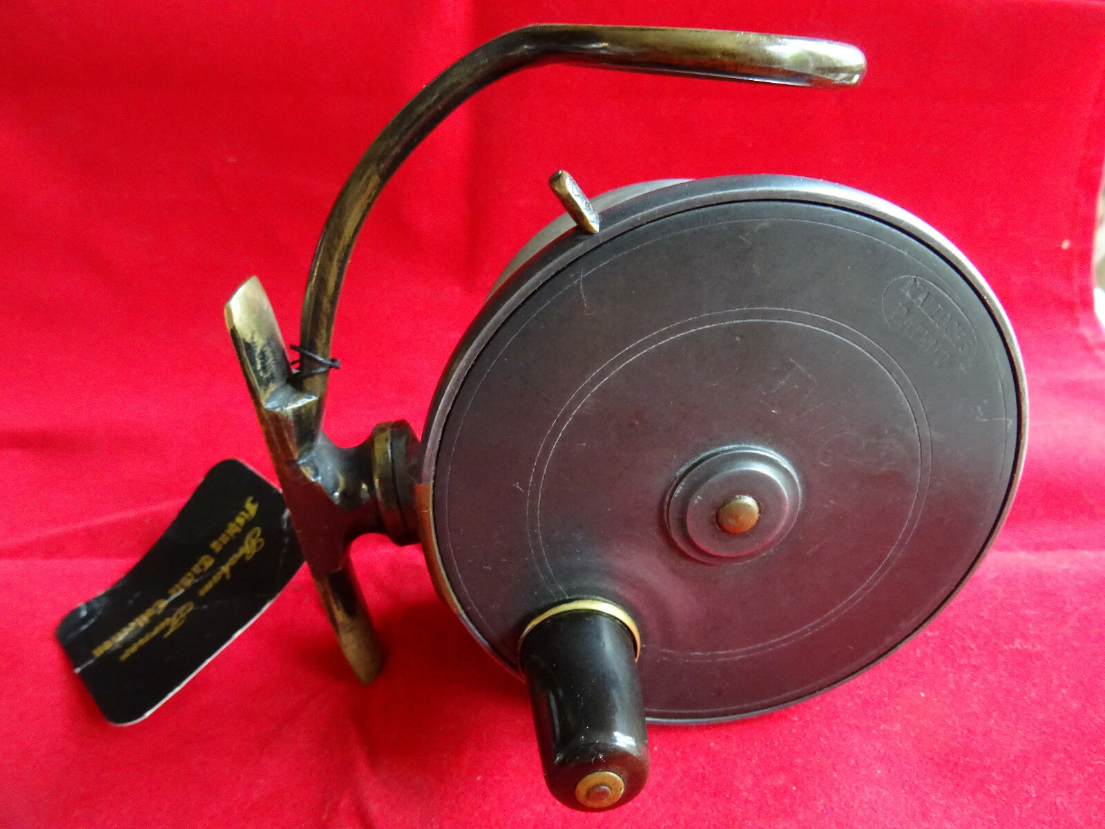 A GOOD VINTAGE MALLOCH OF PERTH SIDECASTER REEL EX-GRAHAM TURNER ...