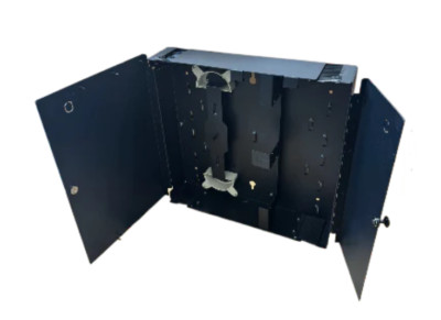 Fiber Optic Wall Mount Patch Panel Enclosure - Empty Holds 4 LGX ...