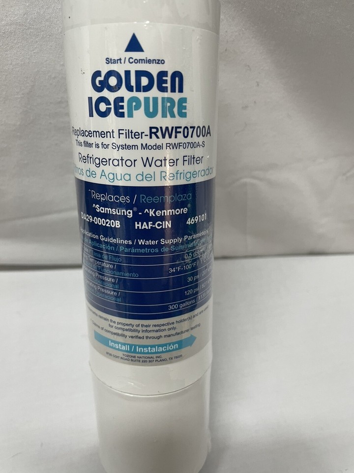 Golden IcePure Refrigerator Ice & Water Filter RWF0700A -1 Filter. | eBay