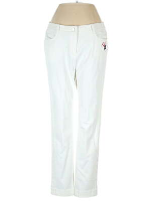 LOUIS CASTEL Women Ivory Jeans 4 | eBay