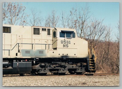 Railroad Photo - Norfolk Southern #9581 Diesel Locomotive 1990s Freight ...