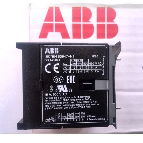 New In Box ABB IEC/EN60947-4-1 Contactor | eBay