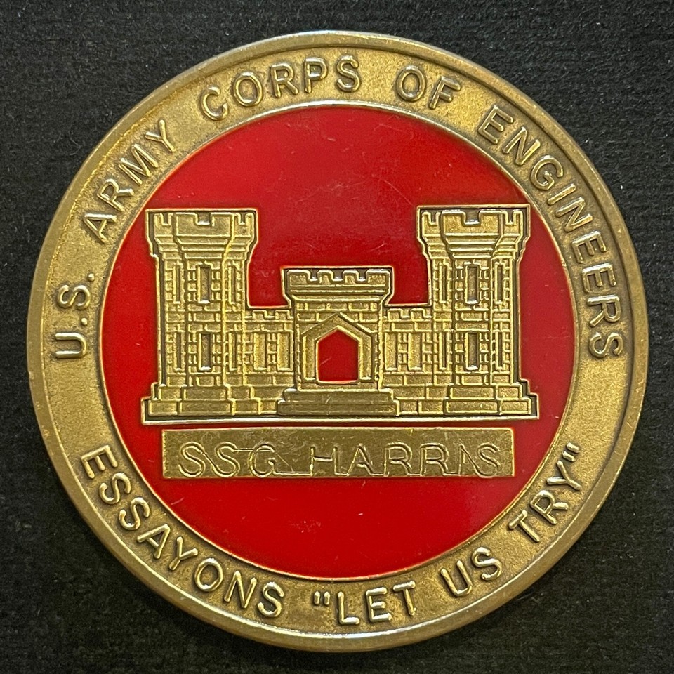36th Engineer Battalion Named Vintage Challenge Coin | eBay