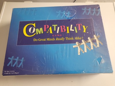 COMPATIBILITY Board Game ... Vintage 1996 Mattel Complete NEW Sealed | eBay