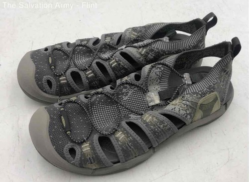 Keen Mens Evofit One Gray Closed Toe Drawstring Fisherman Sandals Size ...