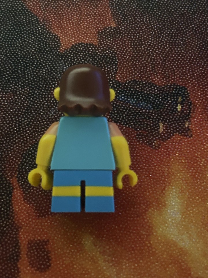 LEGO The Simpsons Nelson Muntz Minifigure. Used + Fast Shipping | eBay