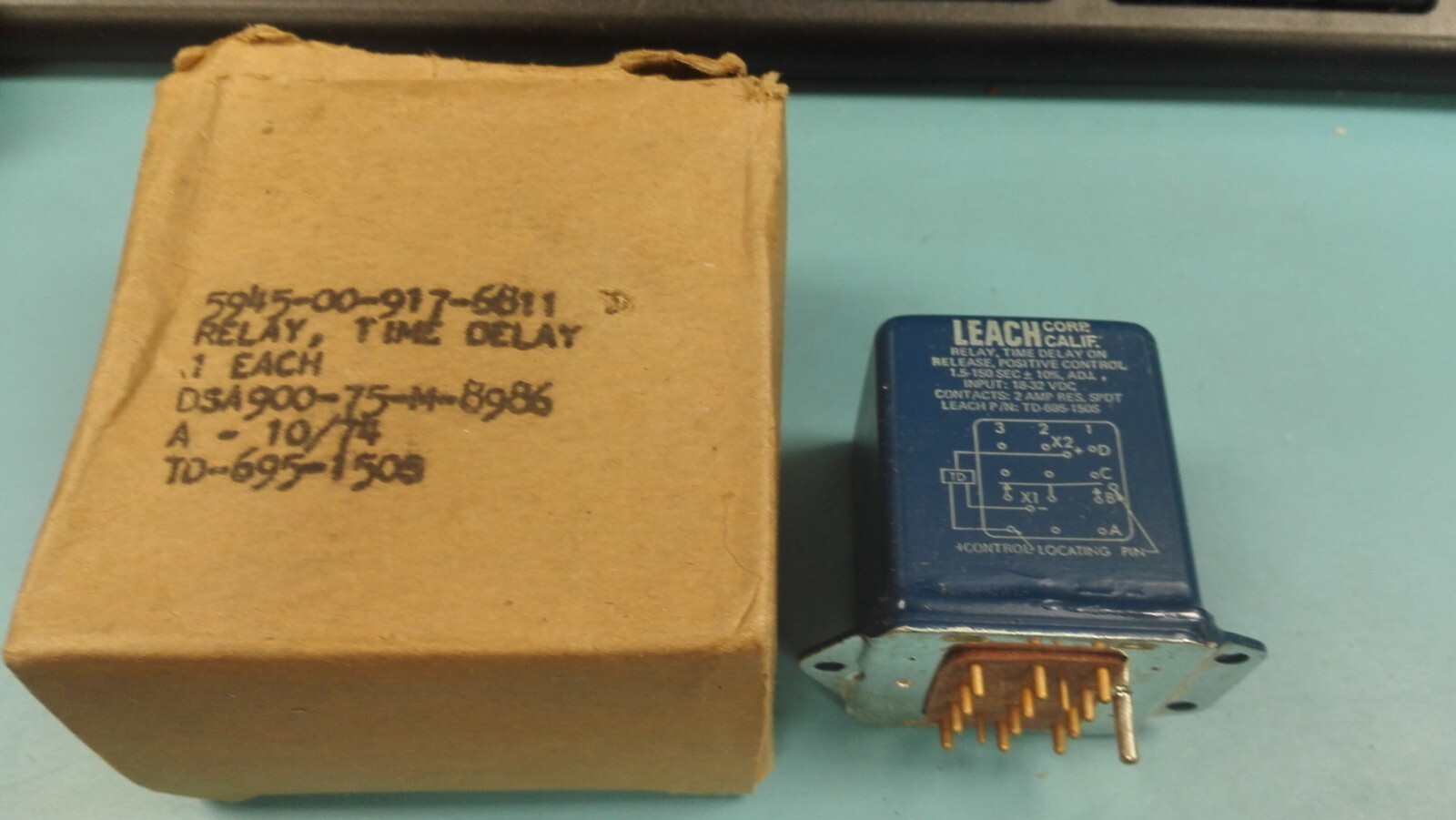 TD-695-150S RELAY LEACH CORP. 18-32VDC | eBay