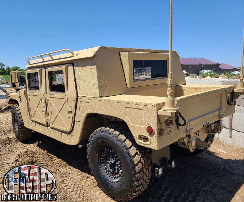 Humvee 1/4” Aluminum Tactical 4 Man Hard Top Roof M998 M1038 | eBay