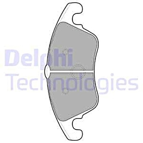 DELPHI Disc Brake Pad Set For MERCEDES HOLDEN Slc Vectra Saloon 98-14 ...