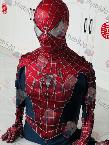 Original Toby Spiderman Costume High Quality Polyester Stereo Coating ...