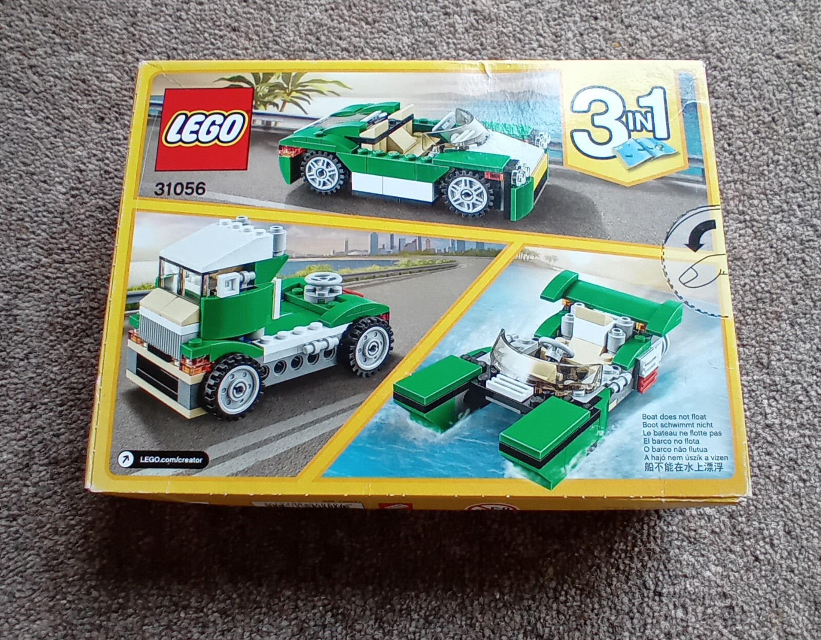 Lego Creator Green Cruiser (31056) for sale online | eBay