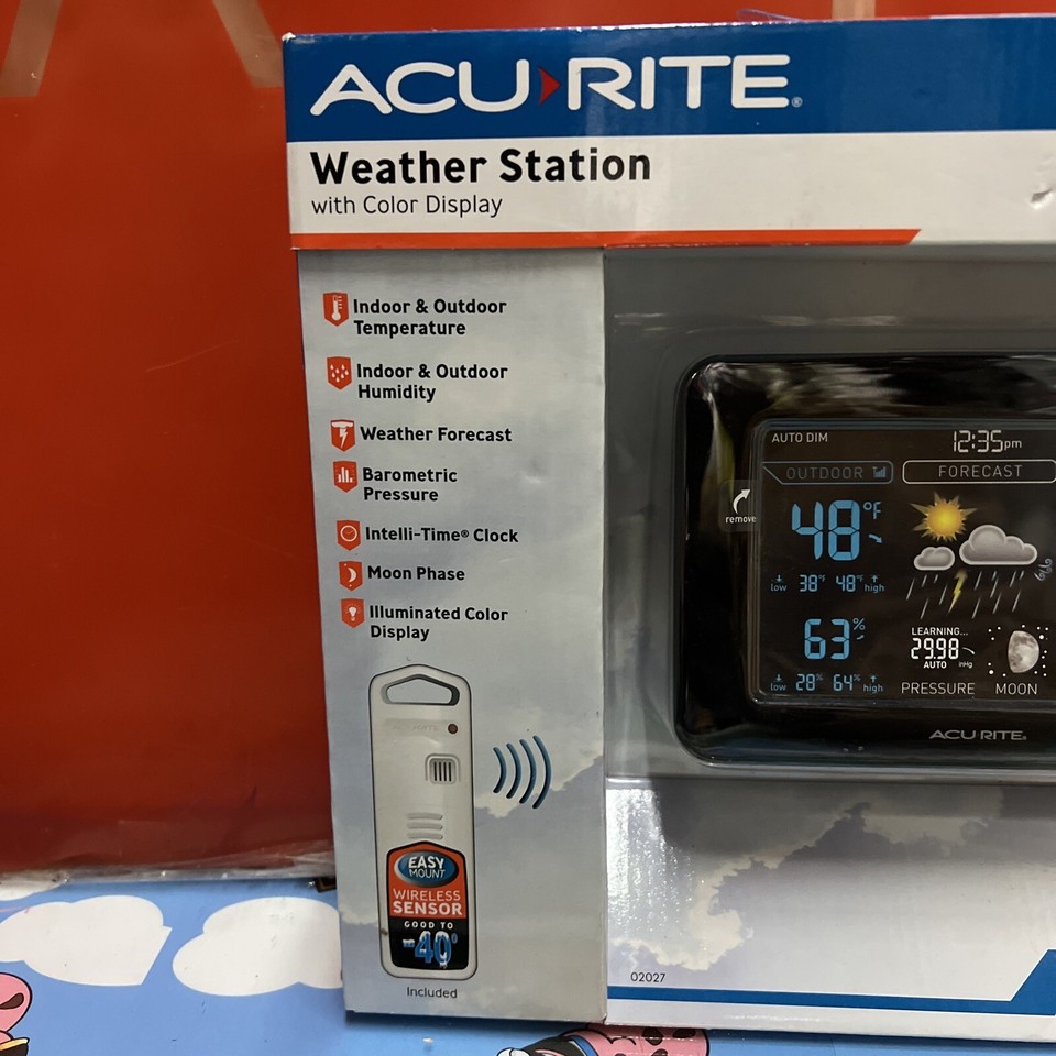 AcuRite Weather Station with Color Display LPN RR 304752906 | eBay