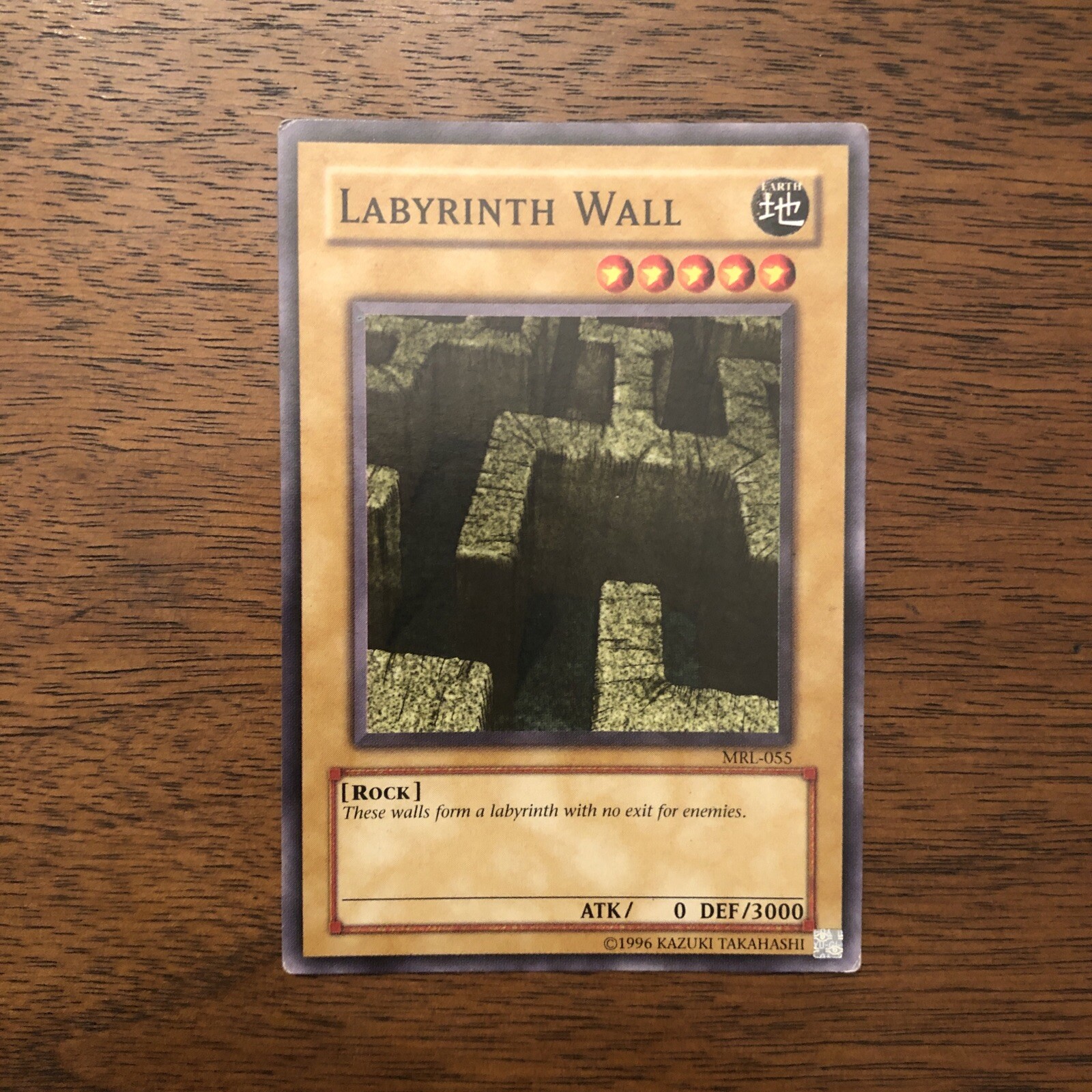 Yu-Gi-Oh! TCG Labyrinth Wall Magic Ruler MRL-055 Unlimited Common for ...