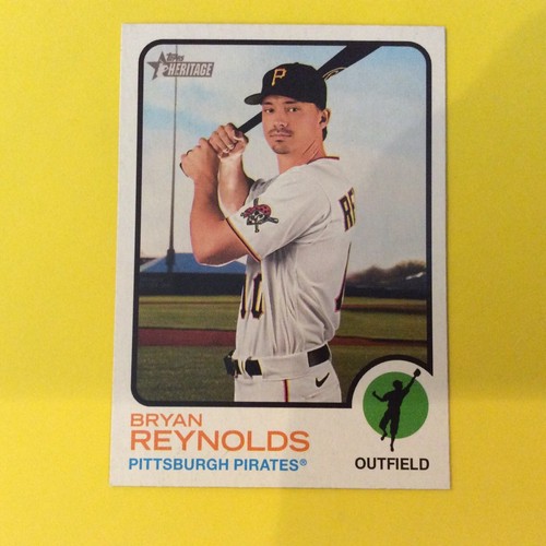 2022 Topps Heritage #372 Bryan Reynolds Pittsburgh Pirates | eBay