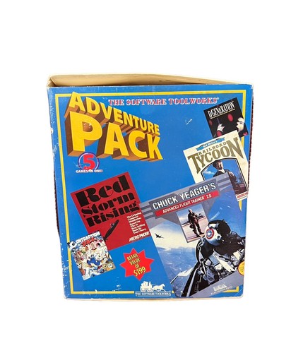 Software Toolworks Adventure Pack Big Box IBM PC on 3.5" Floppy | eBay