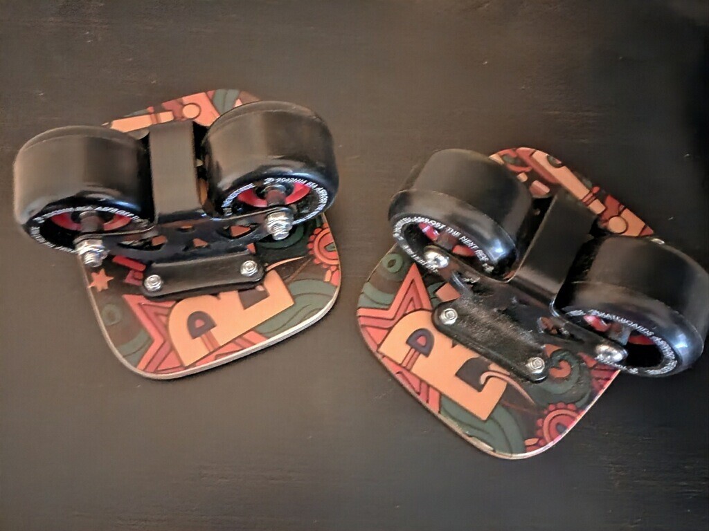 AsFrost Portable Roller Road Drift Skates Plate with Cool Maple ...