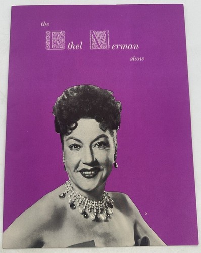 1953 Program The Ethel Merman Show Dallas State Fair of Texas | eBay