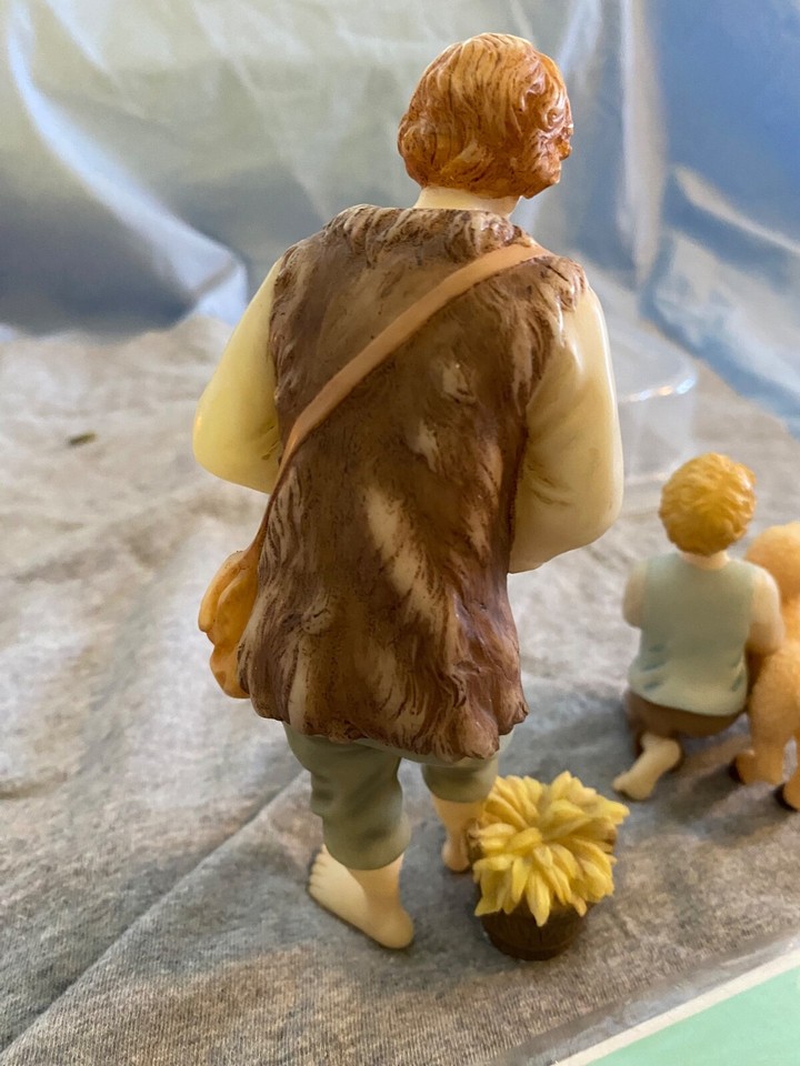 Seraphim Classics Nativity Shepherd With Sheep 1997 Roman Inc #78125 ...